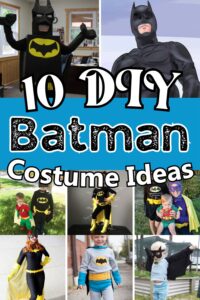 10 DIY Batman Costume Ideas For Dark Knight Fans - Julie Ann Art