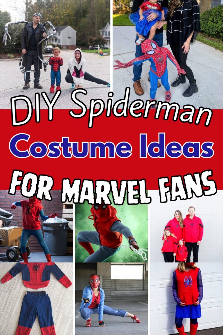 10 DIY Spiderman Costume Ideas For Marvel Fans - Julie Ann Art