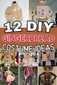 12 DIY Gingerbread Costume Ideas For Sweet Cookie Lovers - Julie Ann Art