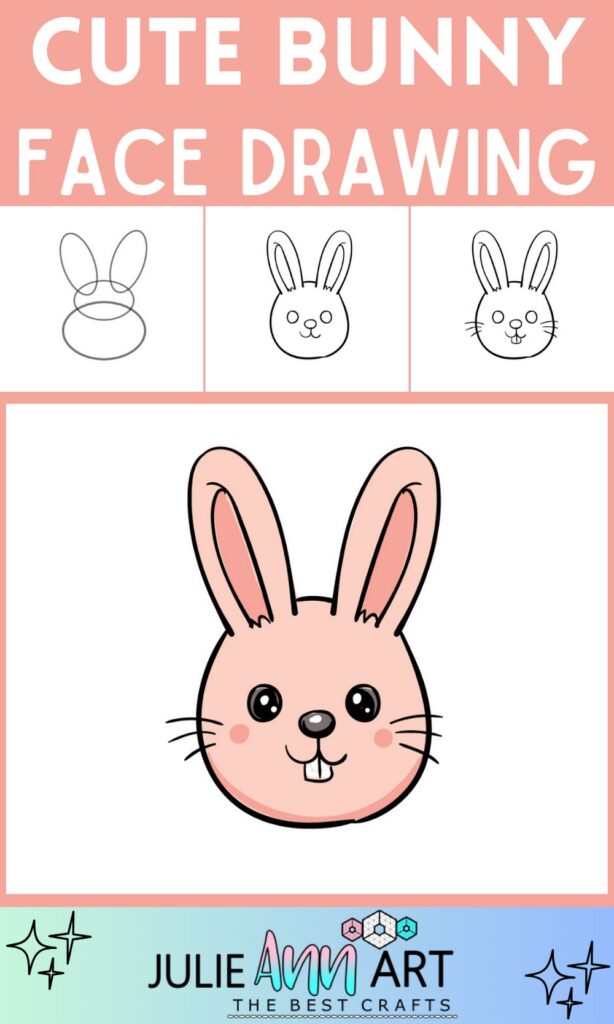 35 Easy Bunny Drawing Ideas For Kids - Julie Ann Art