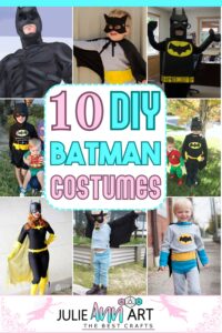 10 DIY Batman Costume Ideas For Dark Knight Fans - Julie Ann Art