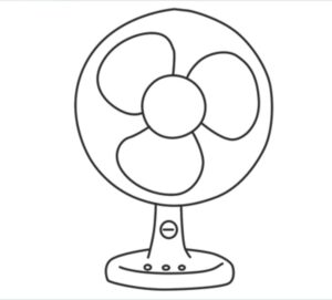 10 Easy Fan Drawings With Step by Step Guides - Julie Ann Art