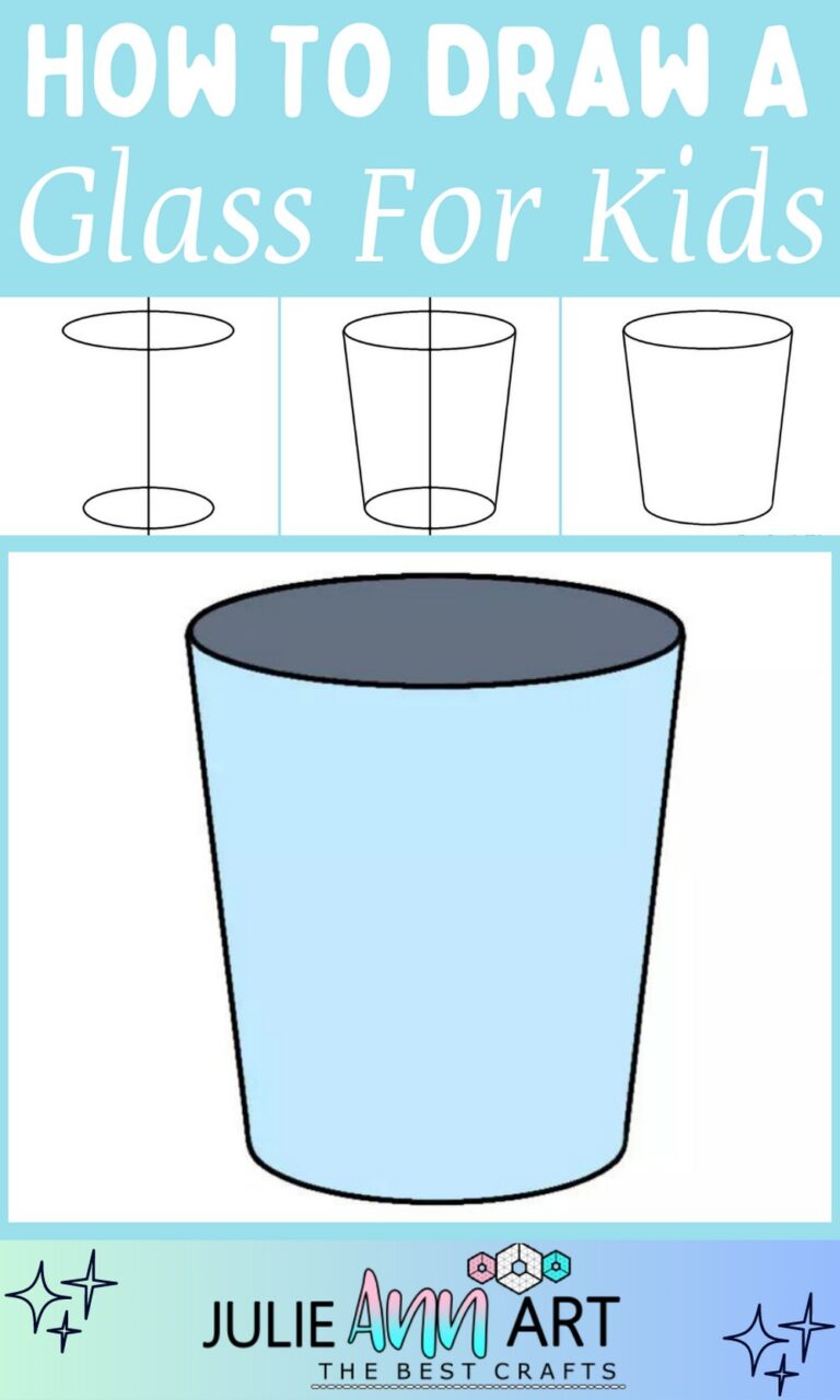 13 Easy Glass Drawing Ideas - How To Draw Glass - Julie Ann Art