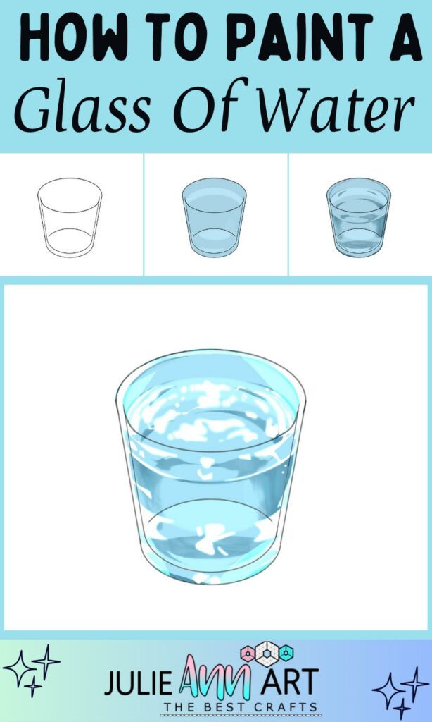13 Easy Glass Drawing Ideas - How To Draw Glass - Julie Ann Art