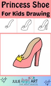 10 Easy Shoe Drawing Ideas For Kids To Try - Julie Ann Art