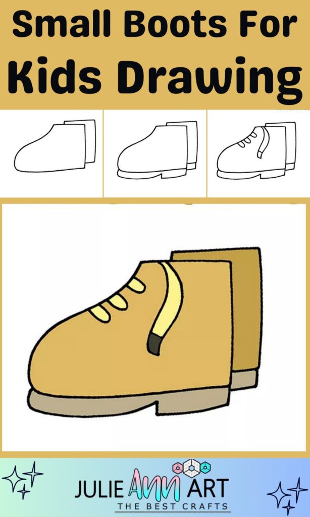 10 Easy Shoe Drawing Ideas For Kids To Try - Julie Ann Art