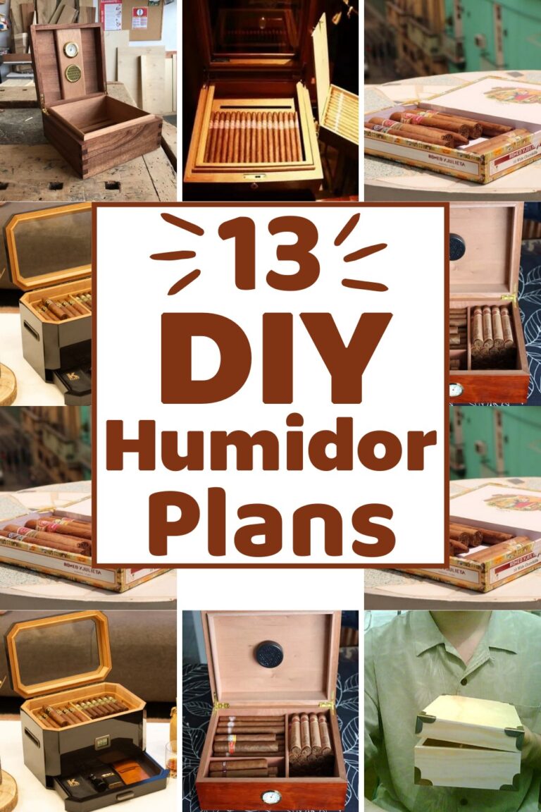 13 DIY Humidor Plans For Cigar Lovers - Julie Ann Art