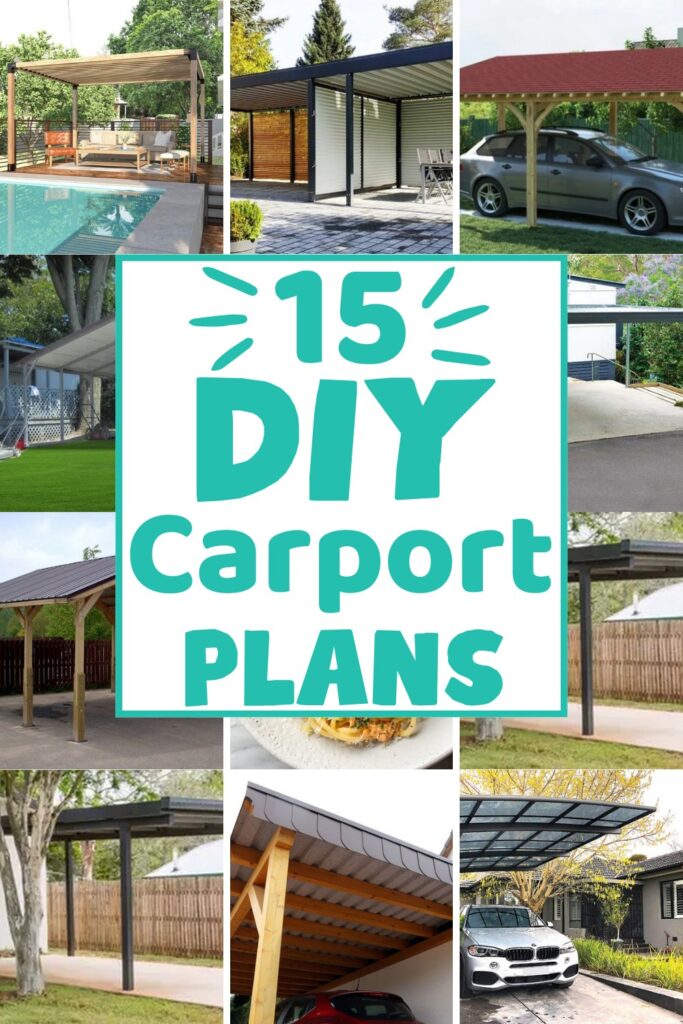 15 DIY Carport Plans To Make Shelters For Vehicle - Julie Ann Art