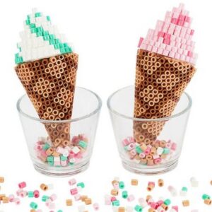 10 Easy Ice Cream Perler Beads Patterns To Spread Joy Around - Julie ...