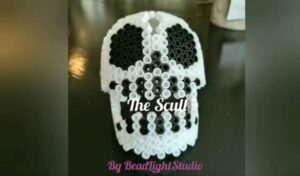13 Easy Skull Perler Beads Patterns For Beginners - Julie Ann Art