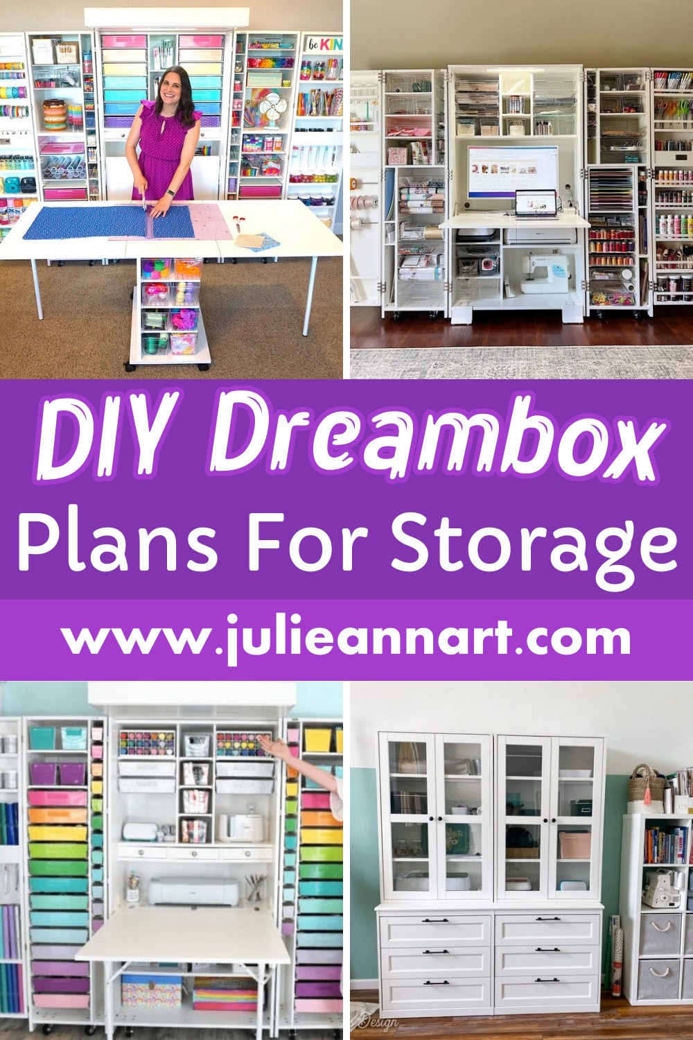 7 DIY Dreambox Plans For Storage/Organization - Julie Ann Art