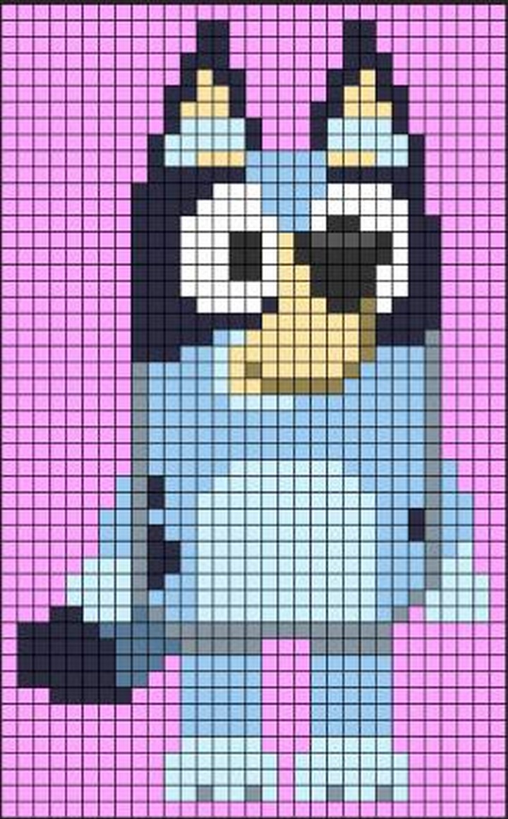 10 Bluey Perler Bead Patterns For Heeler Puppy Fans - Julie Ann Art 10 Bluey Perler Bead Patterns For Heeler Puppy Fans - Julie Ann Art