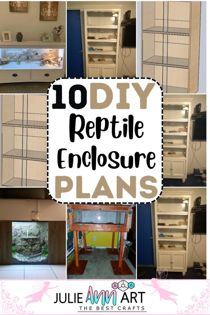 10 DIY Reptile Enclosure Plans For Pet Owners - Julie Ann Art