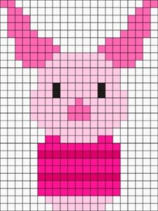 12 Pig Perler Beads Patterns To Express Love For Farm Animals - Julie ...