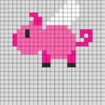 12 Pig Perler Beads Patterns To Express Love For Farm Animals - Julie ...