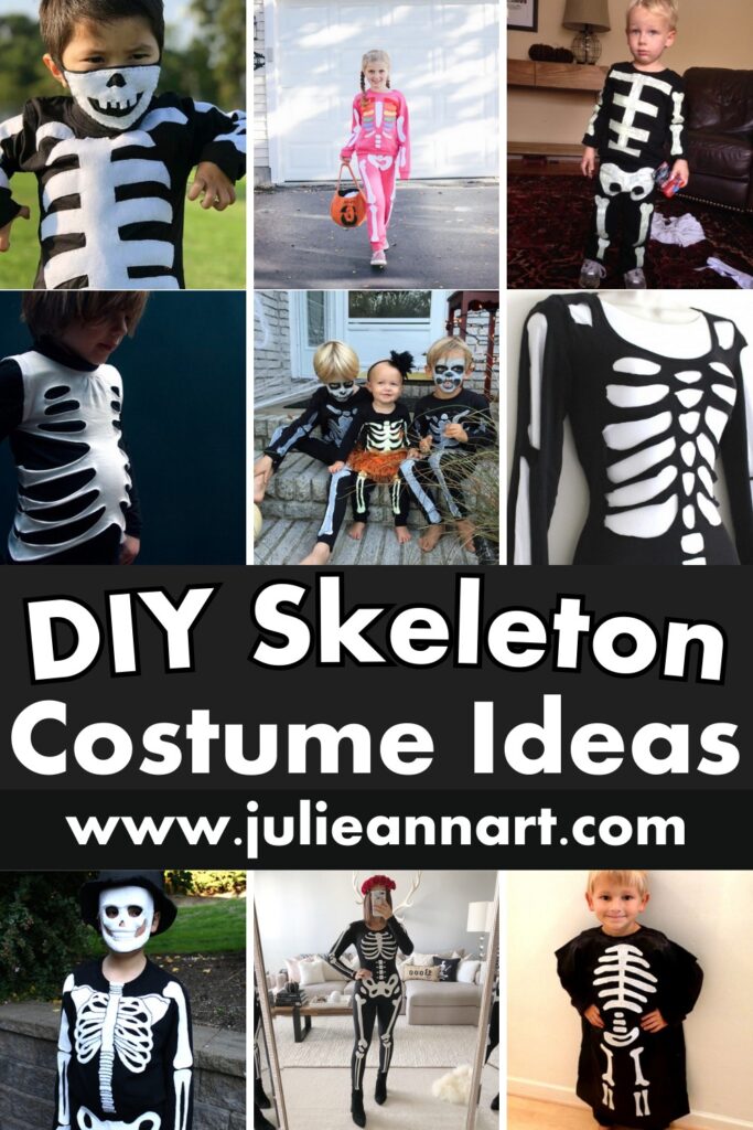 15 DIY Skeleton Costume Ideas To Bring Enjoyable Fear Around! - Julie ...
