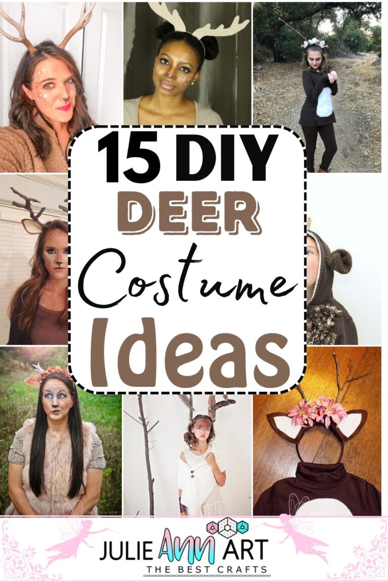 15 DIY Deer Costume Ideas For Deer Ones Gifts - Julie Ann Art