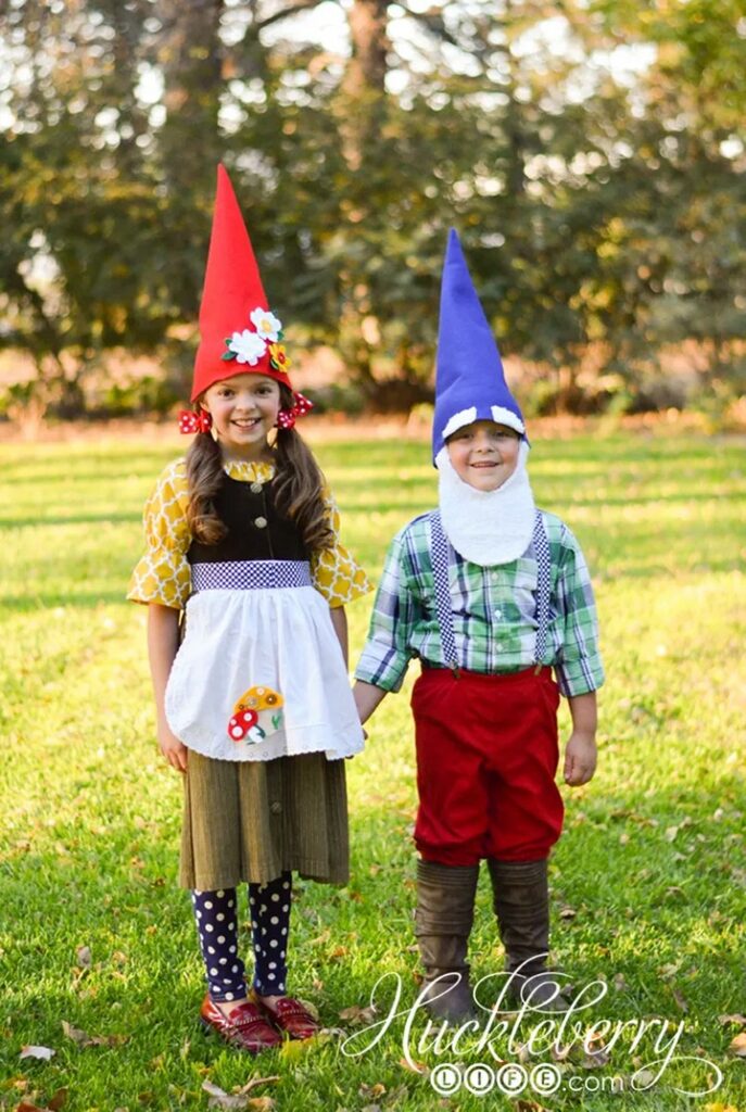 16 DIY Gnome Costume Ideas For Guards Of Earth Treasure - Julie Ann Art
