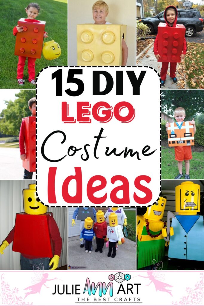 15 Best DIY Lego Costume Ideas For Kids & Adults Cosplay - Julie Ann Art
