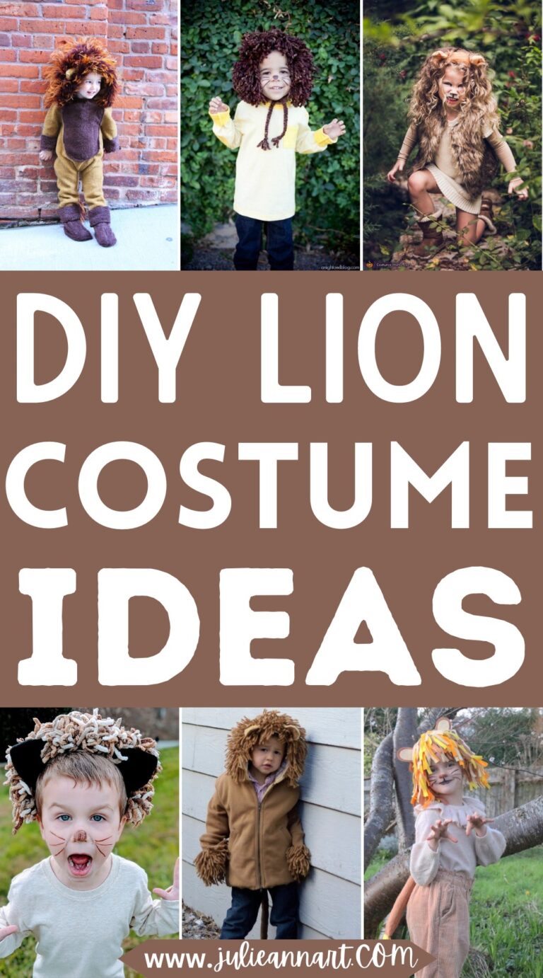 16 Easy DIY Lion Costume Ideas To Roar With Happiness!