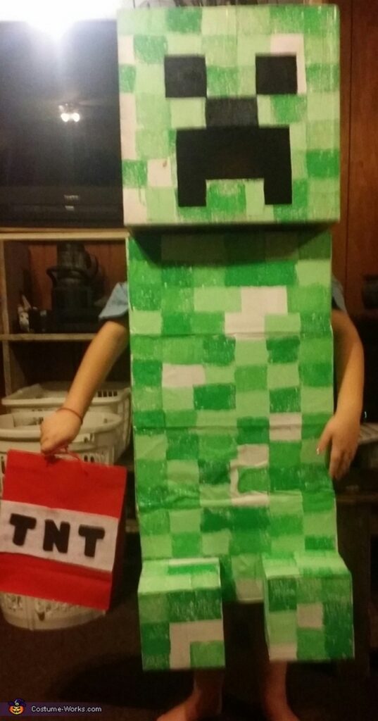 15 DIY Minecraft Costume Ideas For Gamers' Cosplay - Julie Ann Art