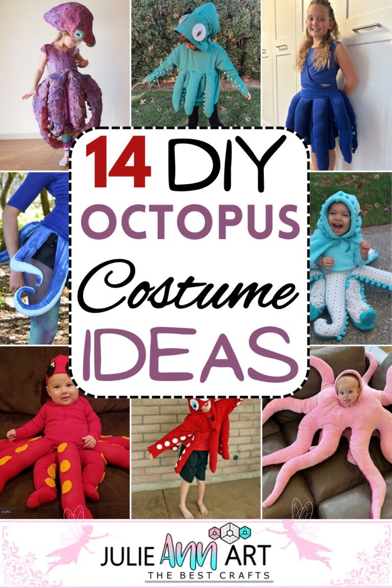 14 DIY Squid and Octopus Costume Ideas For Ocean Cosplay - Julie Ann Art