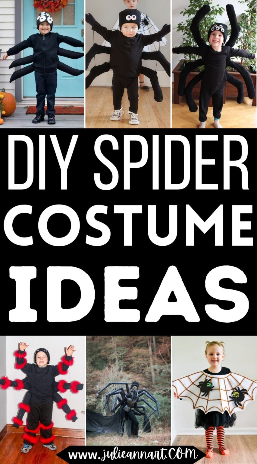 15 DIY Spider Costume Ideas With Guides For Spookiness!