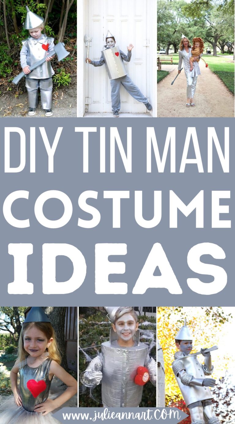 13 DIY Tin Man Costume Ideas To Be Shiny Cylindrical Human!
