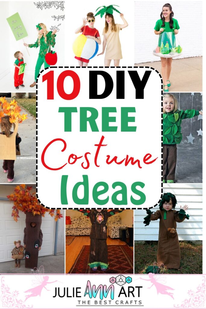 10 DIY Tree Costume Ideas For Earth Day Exclusives! - Julie Ann Art