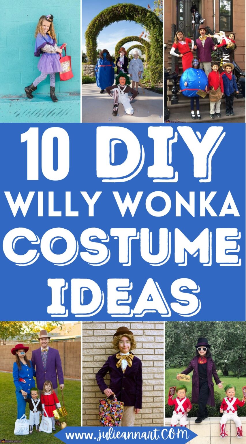 10 DIY Willy Wonka Costume Ideas For Funny Outfits!