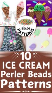 10 Easy Ice Cream Perler Beads Patterns To Spread Joy Around - Julie ...