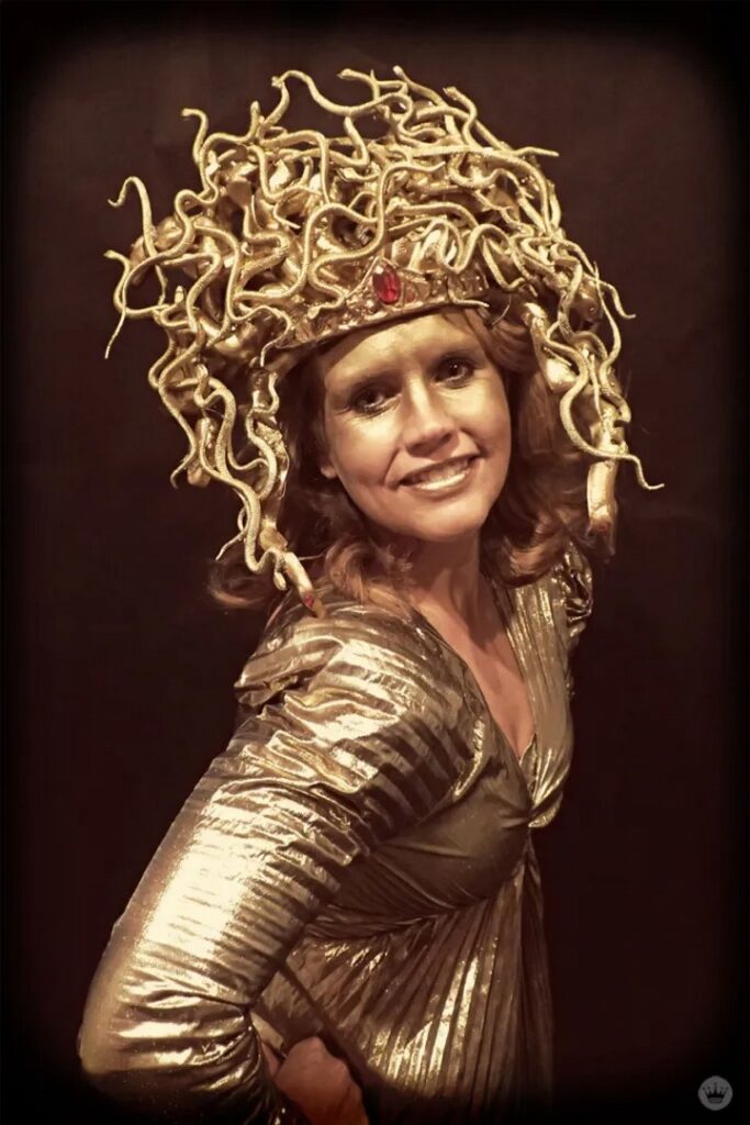 12 DIY Medusa Costume Ideas To Be A Snake Head Queen - Julie Ann Art