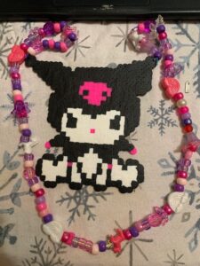 8 Easy Kuromi Perler Beads Patterns - Julie Ann Art