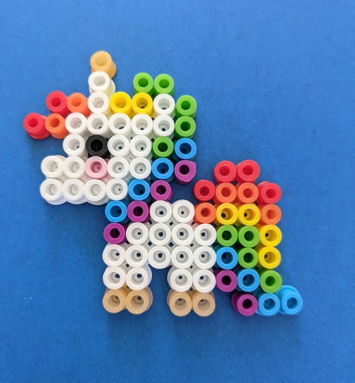 14 Easy Unicorn Perler Beads Patterns With Different Color Mixes Julie Ann Art