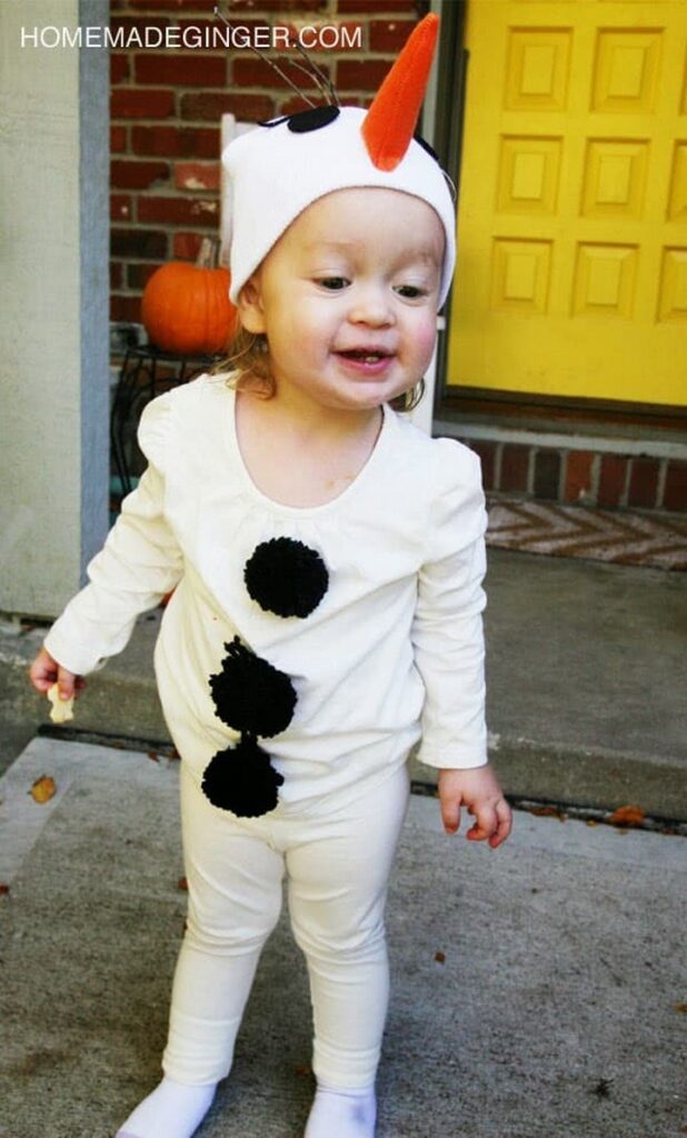 15 DIY Olaf Costume Ideas For Humorous Getup - Julie Ann Art
