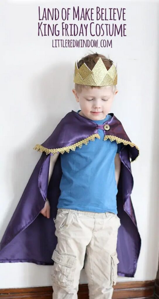 14 DIY King Costume Ideas For Whole Family - Julie Ann Art