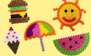 8 Easy Summer Perler Beads Patterns To Spread Fun - Julie Ann Art