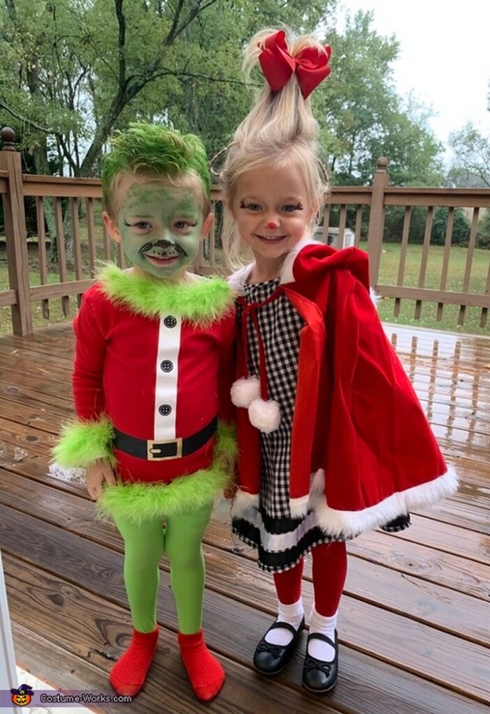 10 DIY Grinch Costume Ideas To Look Like A Monster - Julie Ann Art