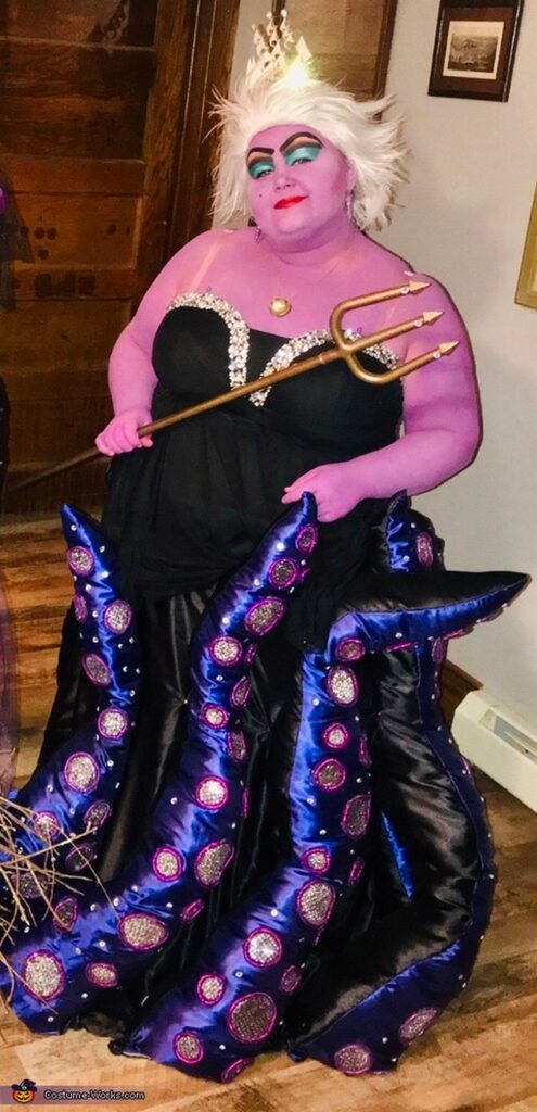 12 DIY Ursula Costume Ideas For Villain Ladies - Julie Ann Art