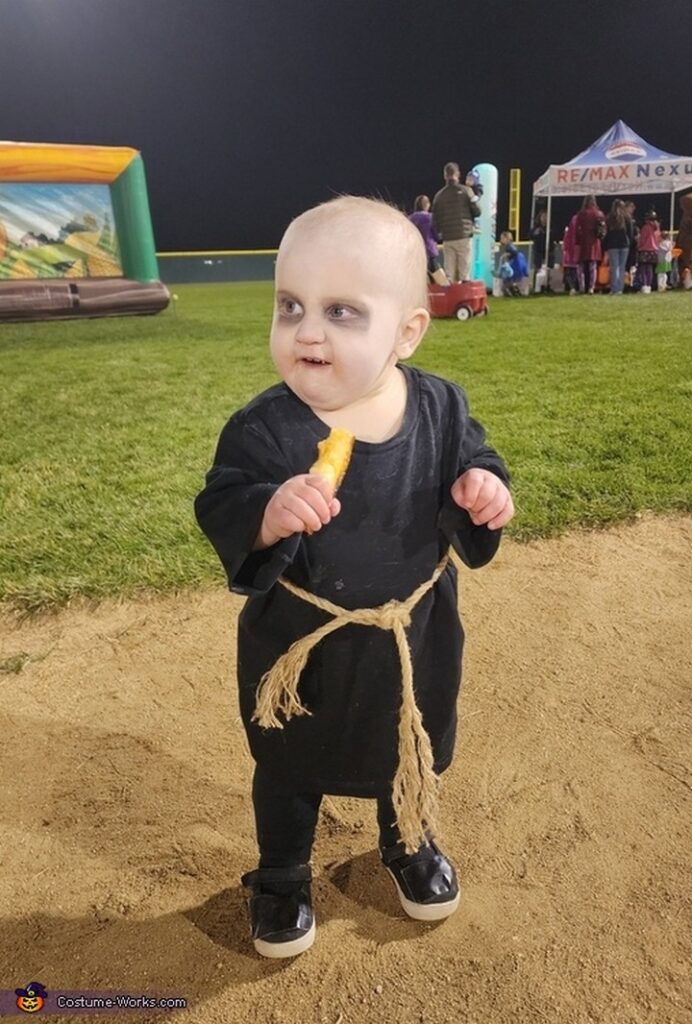 5 Easy DIY Uncle Fester Costume Ideas - Julie Ann Art