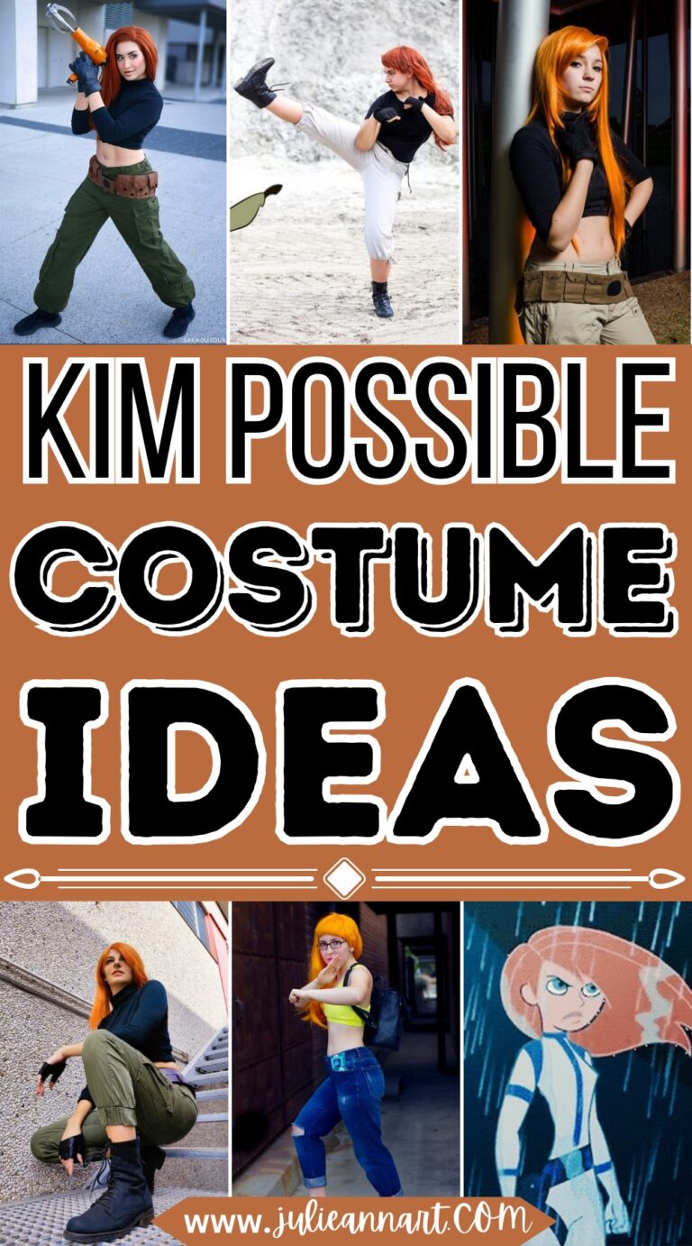 10 Diy Kim Possible Costume Ideas For Spy Ladies Julie Ann Art