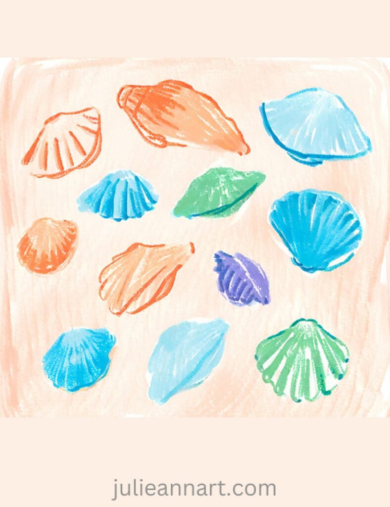 10 Beach and Seascape Drawing Ideas To Refresh Memories - Julie Ann Art