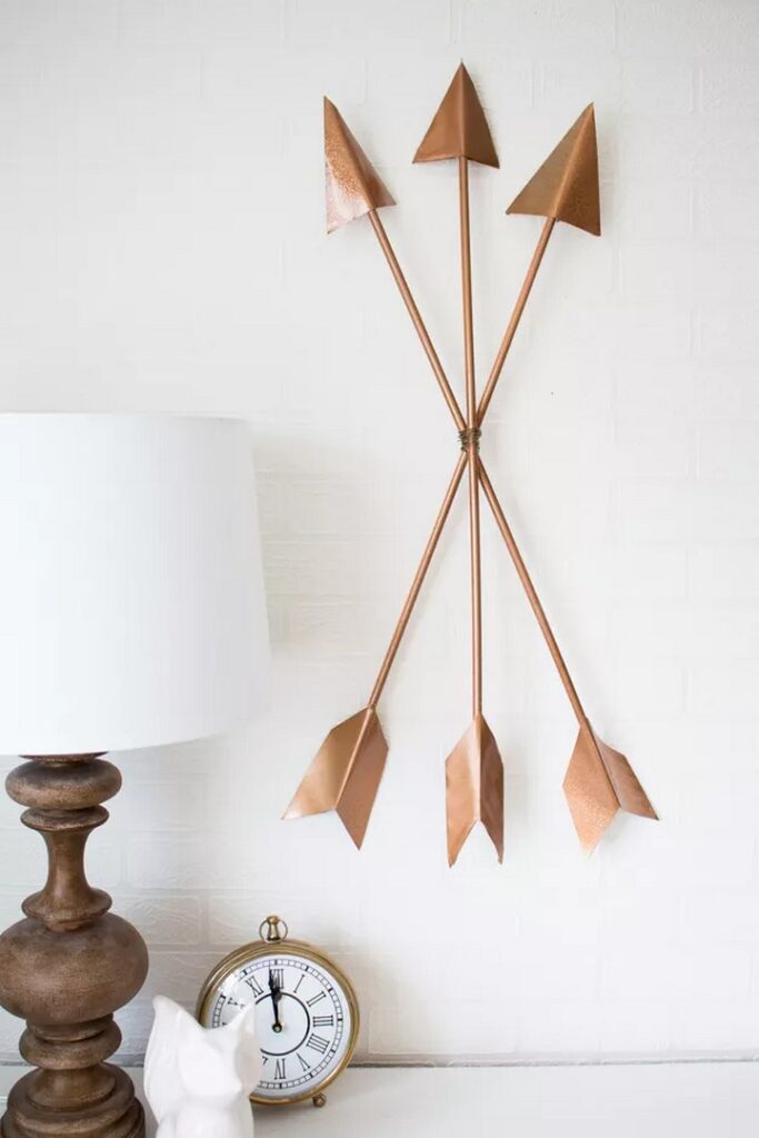 10 DIY Arrow Decor Ideas Made Using Simple Materials - Julie Ann Art