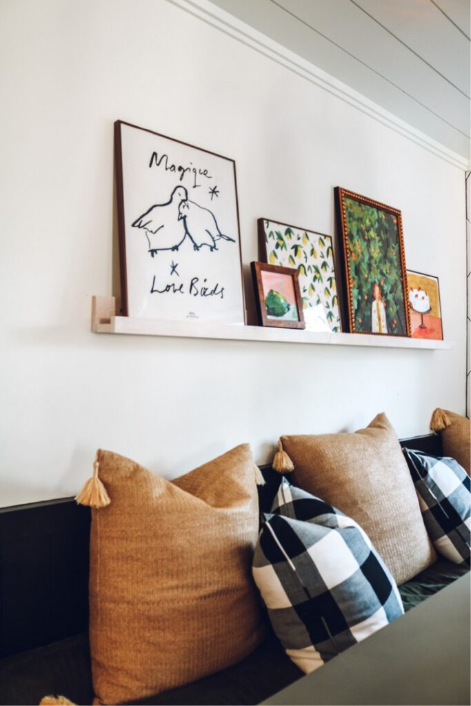 11 DIY Picture Ledge Ideas To Showoff Your Memories - Julie Ann Art