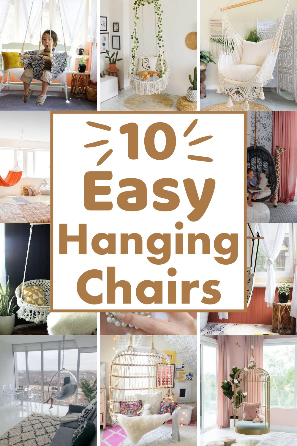 10 Easy Hanging Chairs For Bedroom Ideas - Julie Ann Art