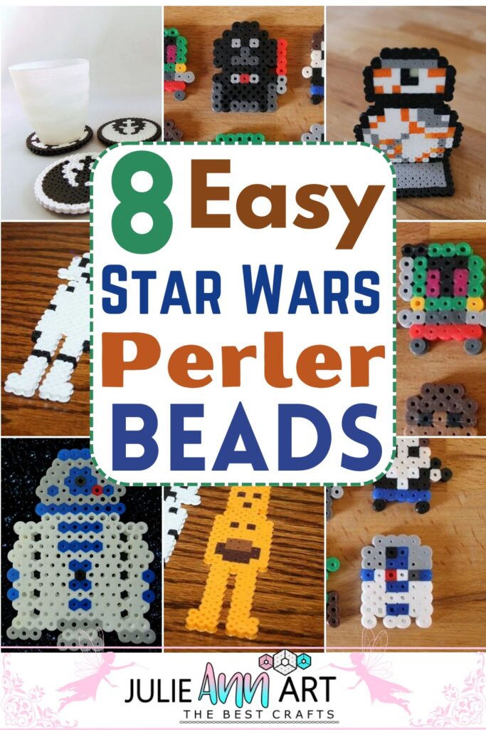 8 Star Wars Perler Bead Patterns For Kids - Julie Ann Art
