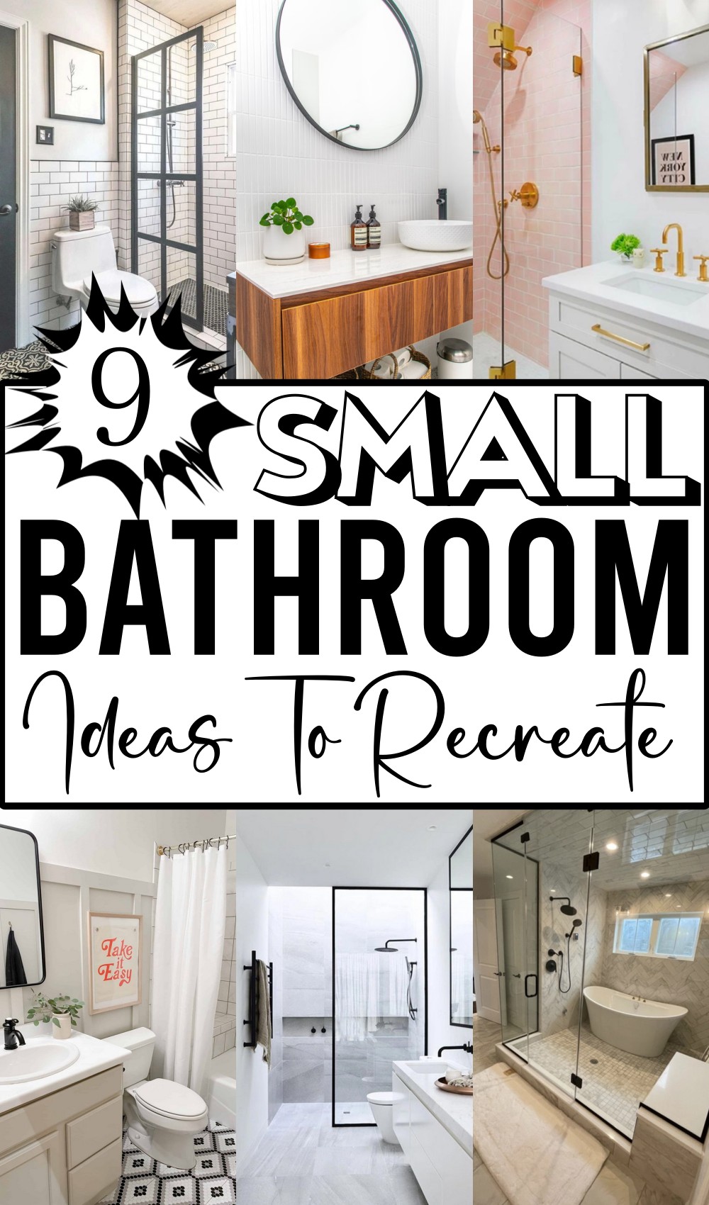 9 Small Bathroom Ideas And Renovation Guides - Julie Ann Art
