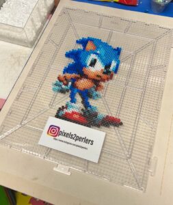 10 Super Simple Sonic Perler Beads Patterns - Julie Ann Art