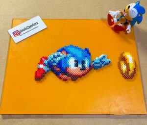 10 Super Simple Sonic Perler Beads Patterns - Julie Ann Art