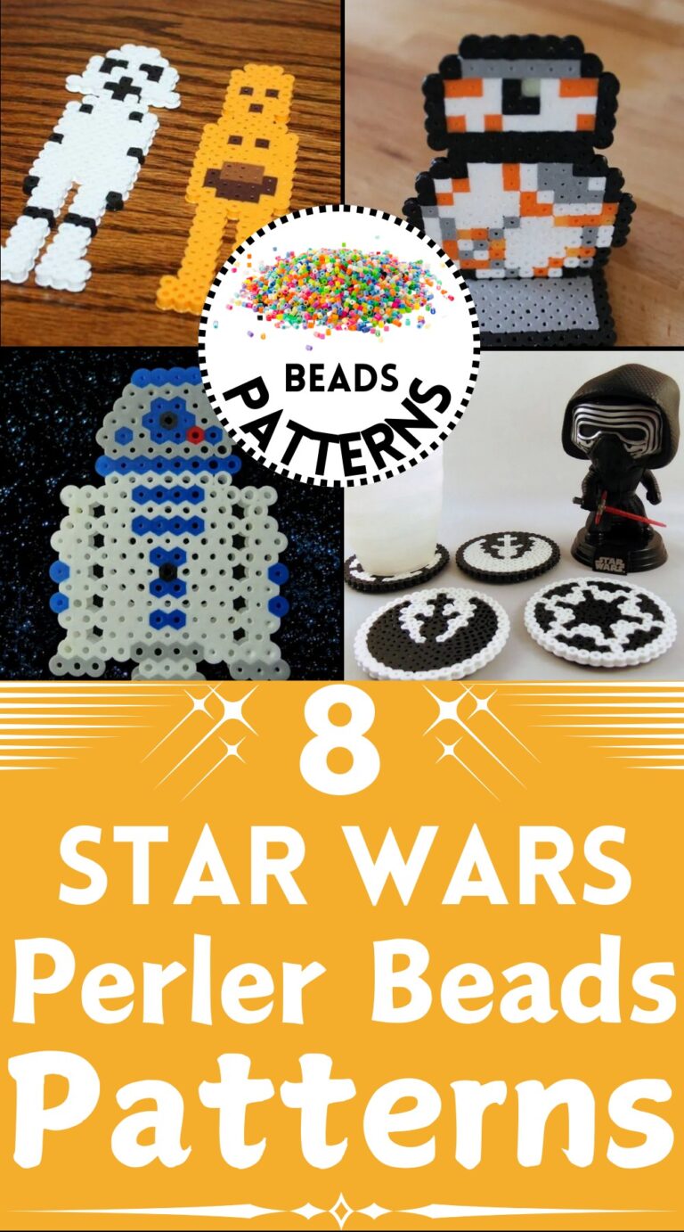 8 Star Wars Perler Bead Patterns For Kids - Julie Ann Art
